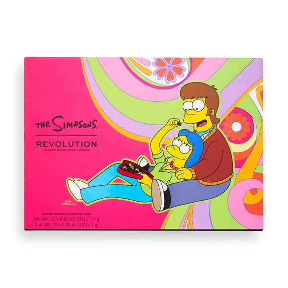 Revolution | Makeup | The Simpsons X Revolution Eyeshadow Palette ...